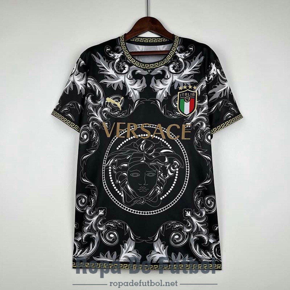 Camiseta Italia x Versace Black 2023/2024- 23.00€