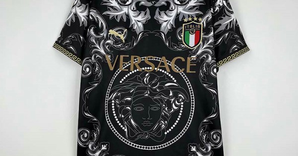 Camiseta Italia x Versace Black 2023/2024- 23.00€